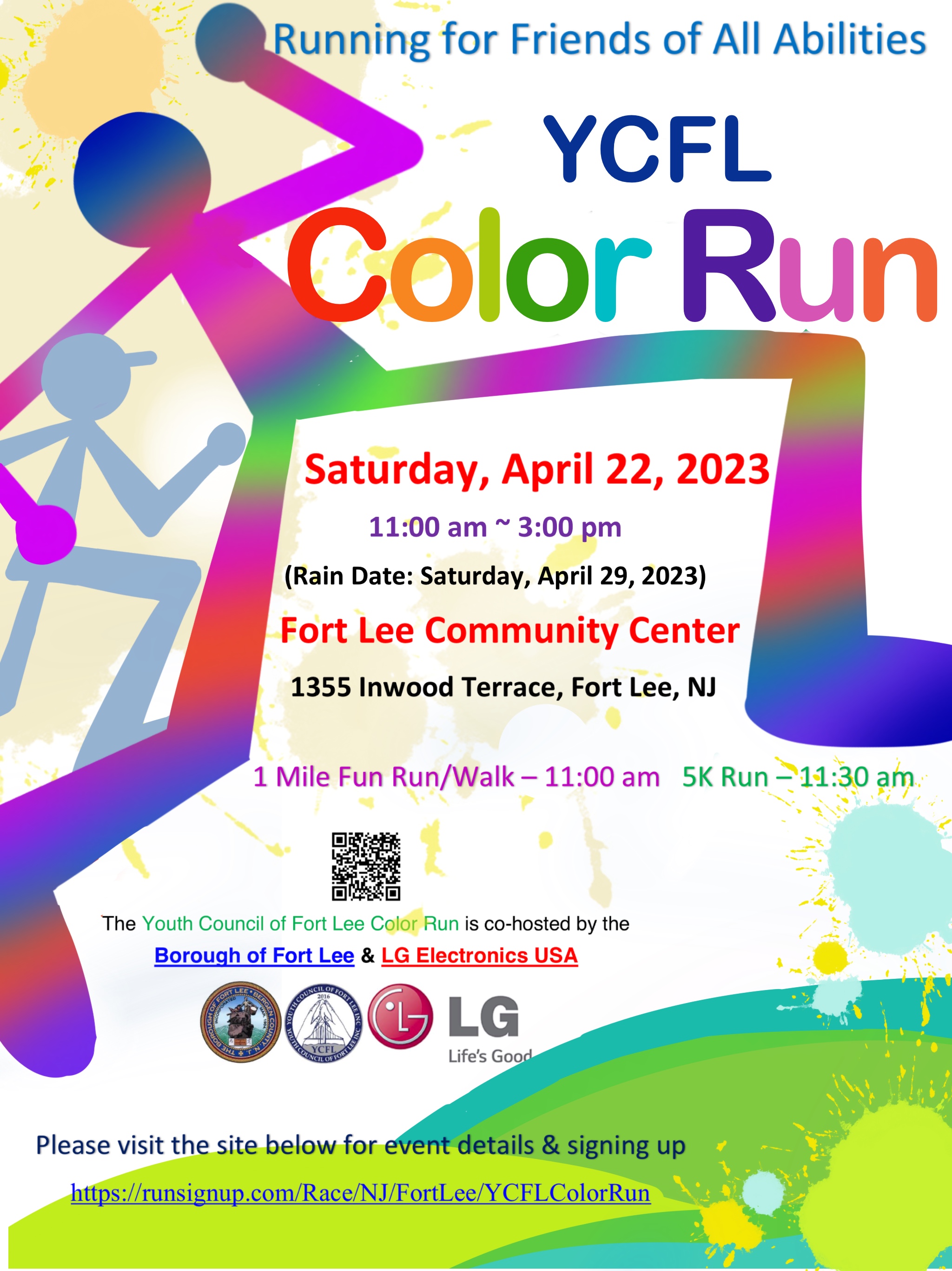 2023 YCFL Color Run for Friends of All Abilities – YCFL